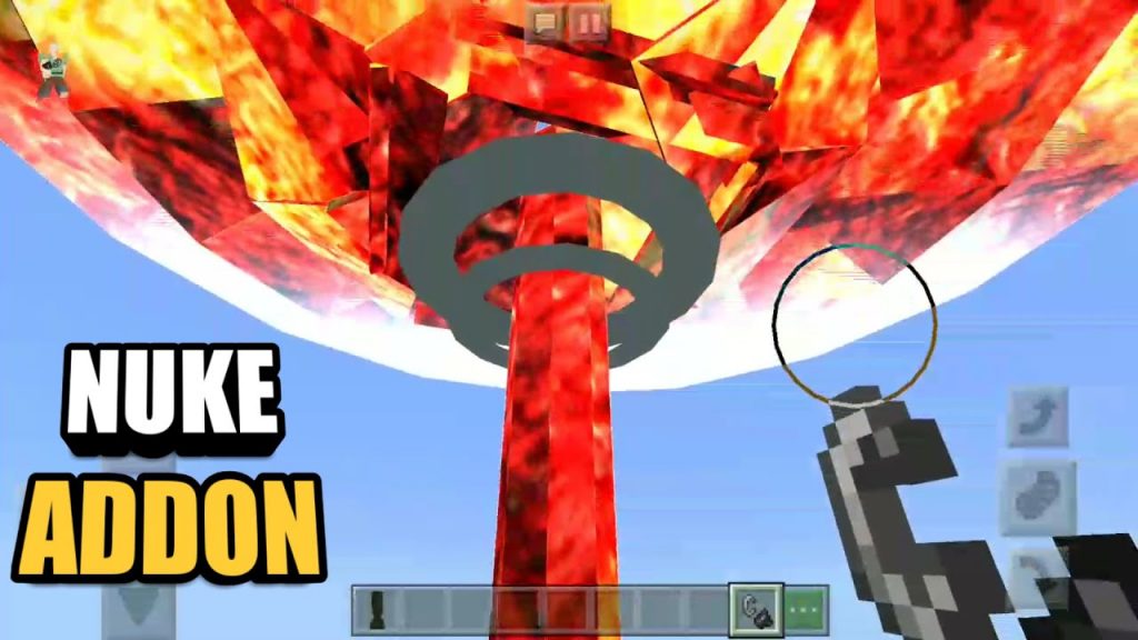 Simple Nuke Addon | Minecraft PE Bedrock Addons
