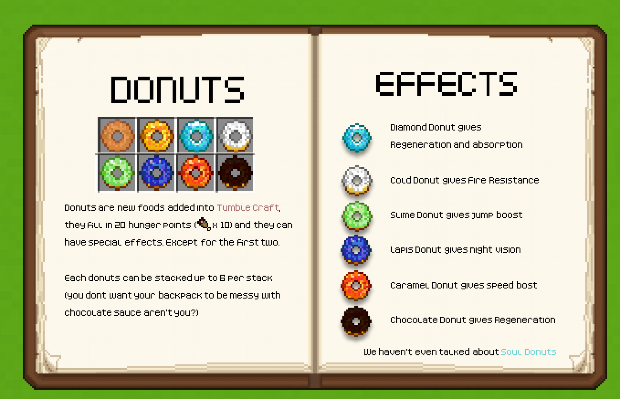 Tumble Craft Donuts Addon | Minecraft PE Bedrock Addons