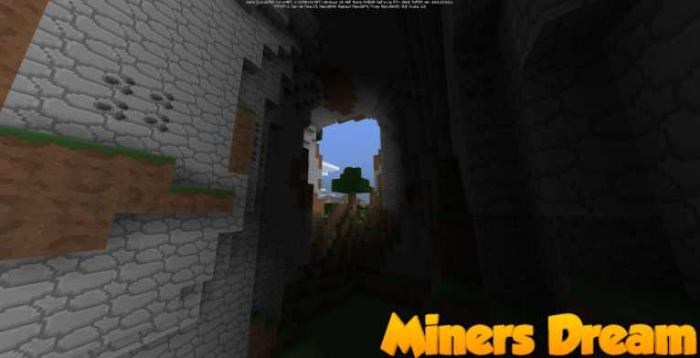 Miners Dream Texture Pack | Minecraft PE Bedrock Texture Packs
