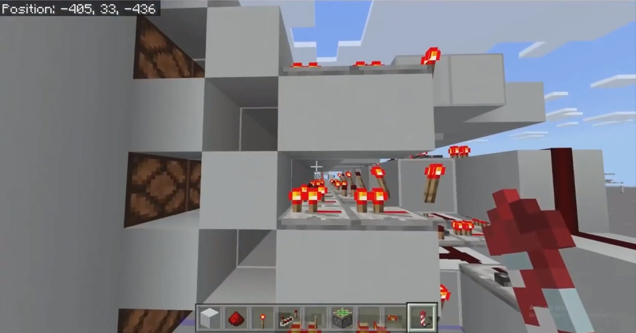 Linear Graph Plotting Computer Map | Minecraft PE Bedrock Maps