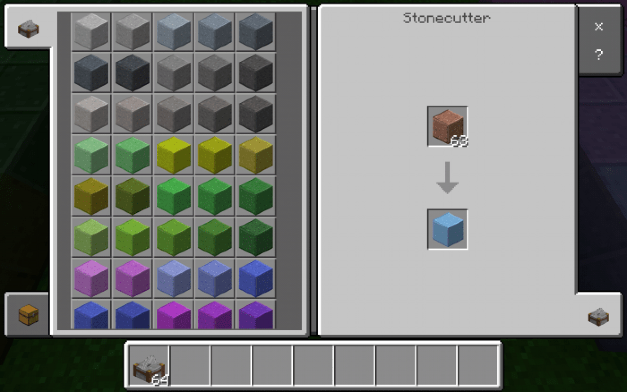 More Polished Granite Colors Mod | Minecraft PE Bedrock Mods