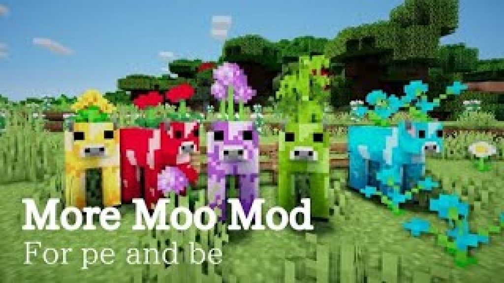 More Moo Mod | Minecraft PE Bedrock Mods
