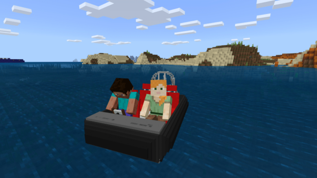 Powerboats Addon | Minecraft PE Bedrock Addons