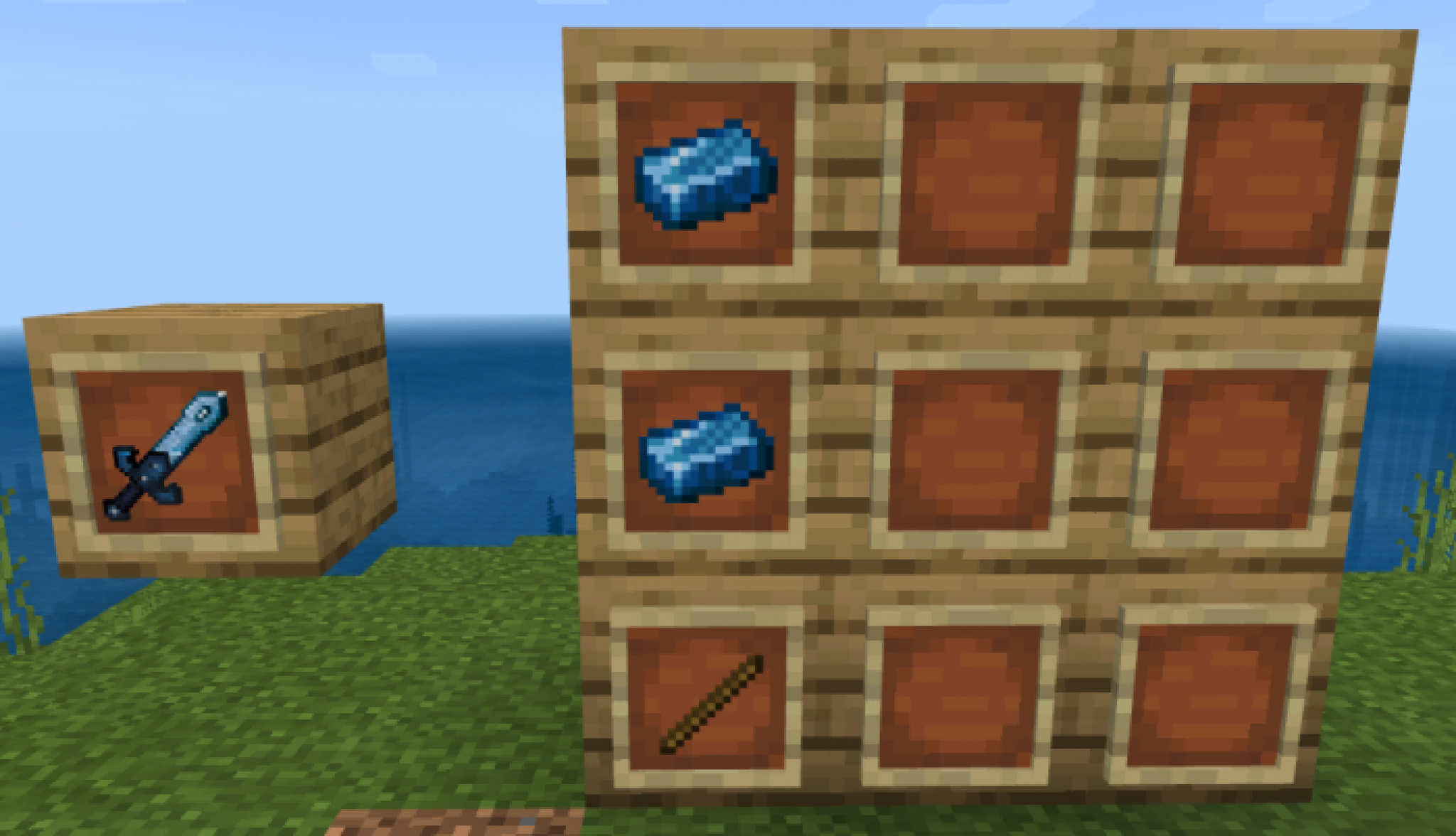 New Weapon Mod | Minecraft PE Bedrock Mods