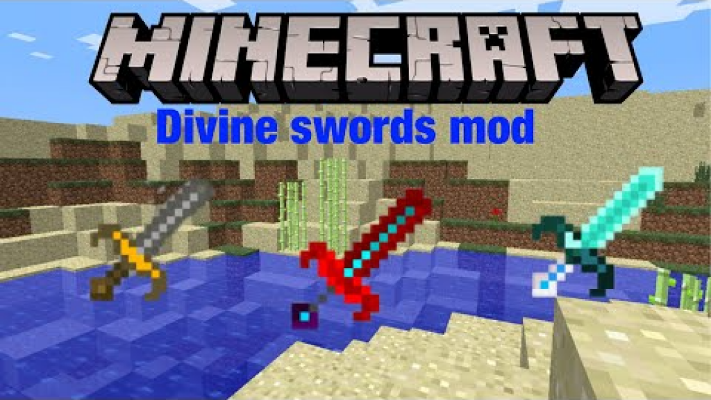 Divine Swords Mod | Minecraft PE Bedrock Mods