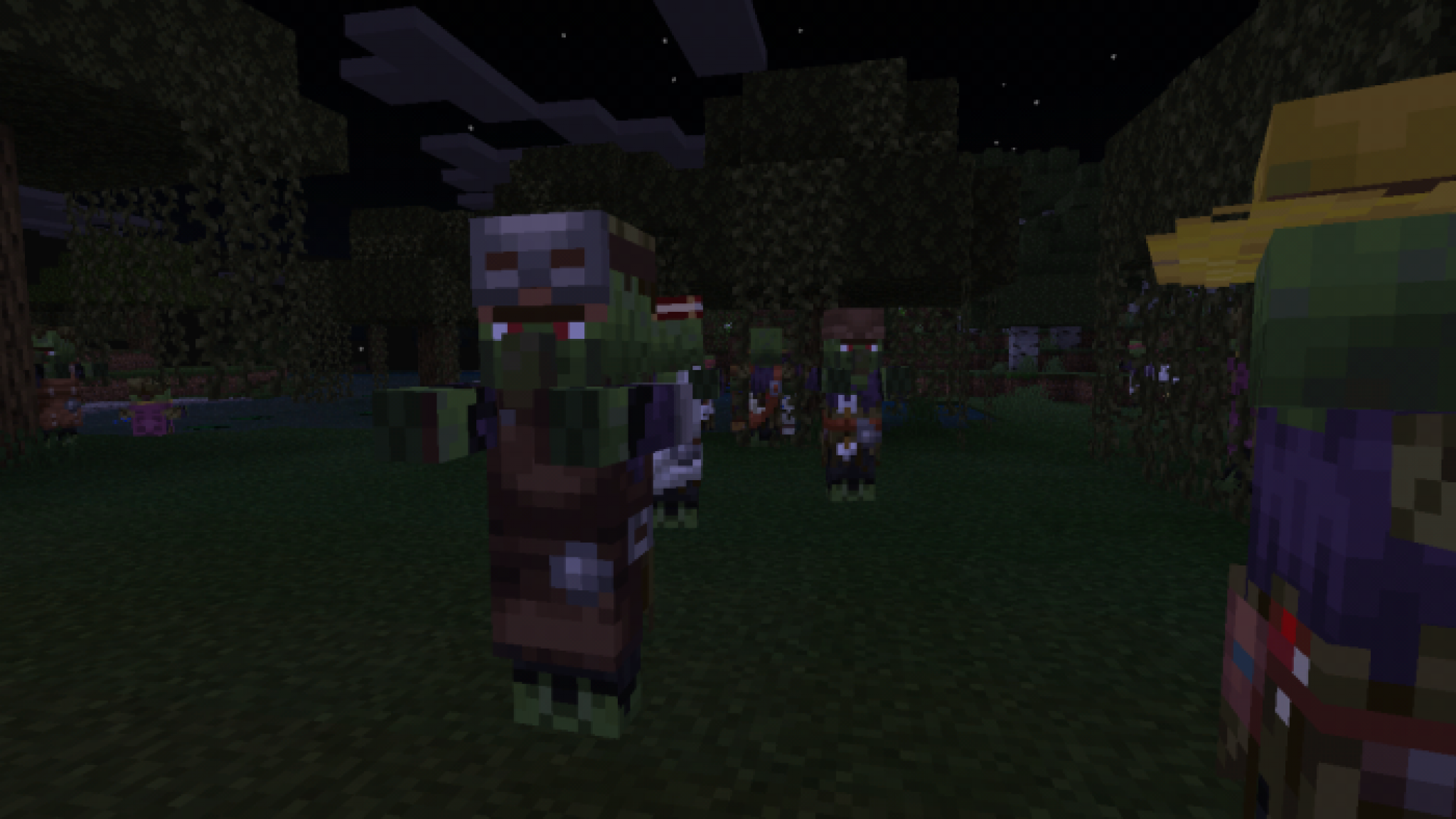 Zombie Villager Varients Addon | Minecraft PE Bedrock Addons
