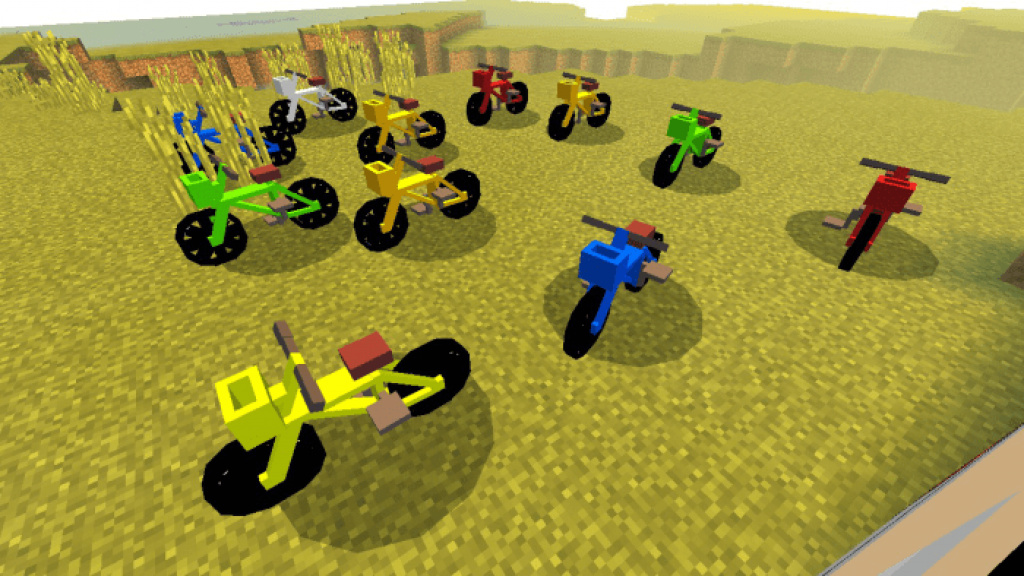 Simple Vehicles Mod | Minecraft PE Bedrock Mods