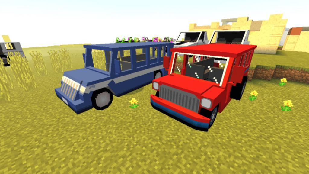 Simple Vehicles Mod | Minecraft PE Bedrock Mods