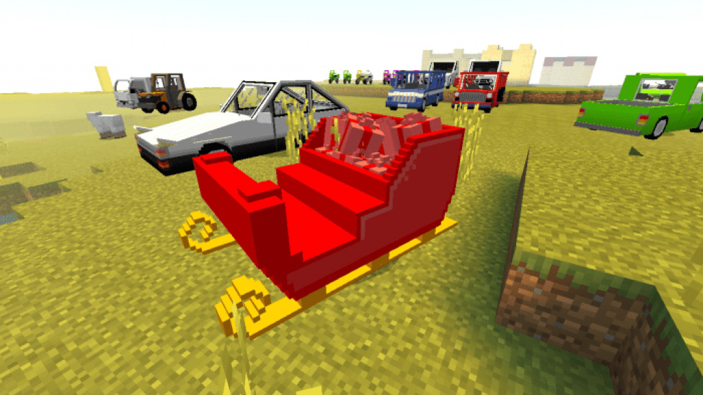 Simple Vehicles Mod | Minecraft PE Bedrock Mods