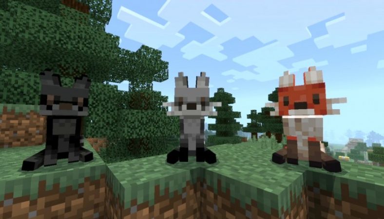Beautiful Foxes Mod | Minecraft PE Bedrock Mods
