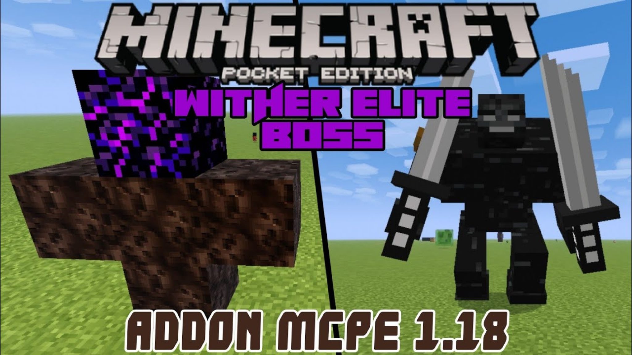 Wither Elite Boss Addon | Minecraft PE Bedrock Addons